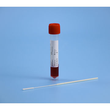 China PCR test transport medium VTM test kit with nylon flocked oral ...