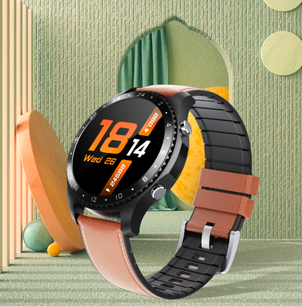 China MOMIX CK30 Round Screen IP67 ECG Smart Watch Heart Rate GPS ...