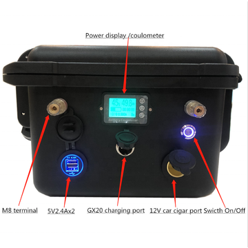 China Hailei LiFePO4 12v 100ah lithium ion battery for boat propeller ...