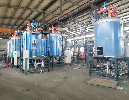 China EPS pre expander machine for expandable polystyrene panel ...