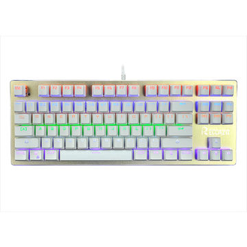 China 87 keys Mechanical keyboard with Rose Gold aluminium top cover ...
