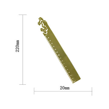 China Custom gifts enamel logo metal bookmarks,rulers Mathematics on ...