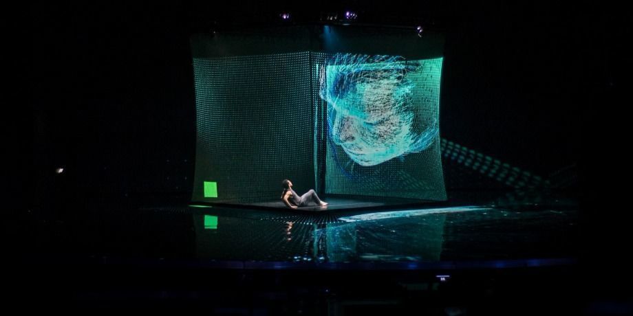 Invisible 3D Holographic Projection Screen Hologram Scrim For Stage ...