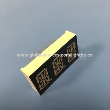China 14-segment LED Display, Triple Digit, 0.54-inch, Common Cathode ...