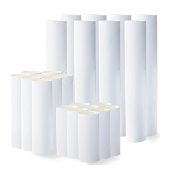China Wholesale Compostable Round White Cardboard Tubes Craft Tubes for ...