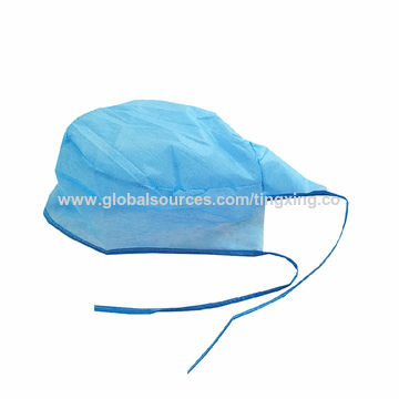 China Disposable PP hairnet Surgical doctor Caps For Medical Use With ...