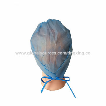 China Disposable PP hairnet Surgical doctor Caps For Medical Use With ...