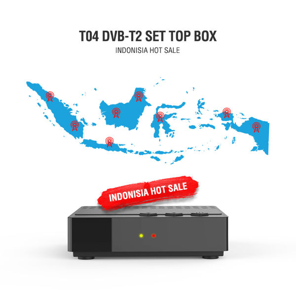 DVB-T2 Receiver FTA Set Top Box H.264 MPEG4 1080P Decoder Tuner, DVB-T2 ...