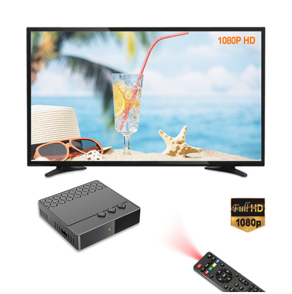 DVB-T2 Receiver FTA Set Top Box H.264 MPEG4 1080P Decoder Tuner, DVB-T2 ...