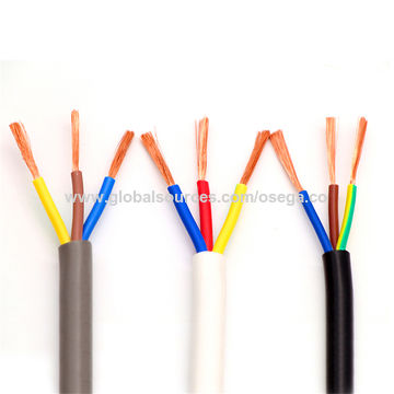 China Flat 2.5mm twin and earth cable for 300/500V PVC Cables on Global ...