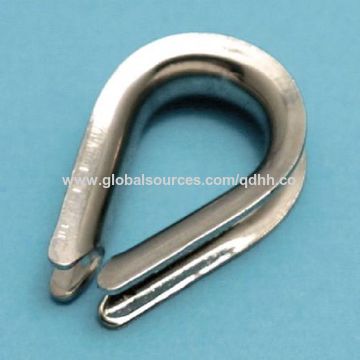 China BS464 Wire Rope Thimbles with Hot-dipped Galvanized Surface ...