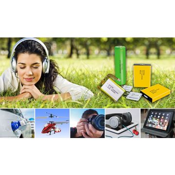 China Lithium ion polymer battery, 3.7V 5200mAh cylindrical battery for ...