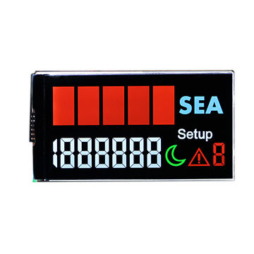 China Small dimension segment tn stn monochrome positive reflective lcd screen on Global Sources ...