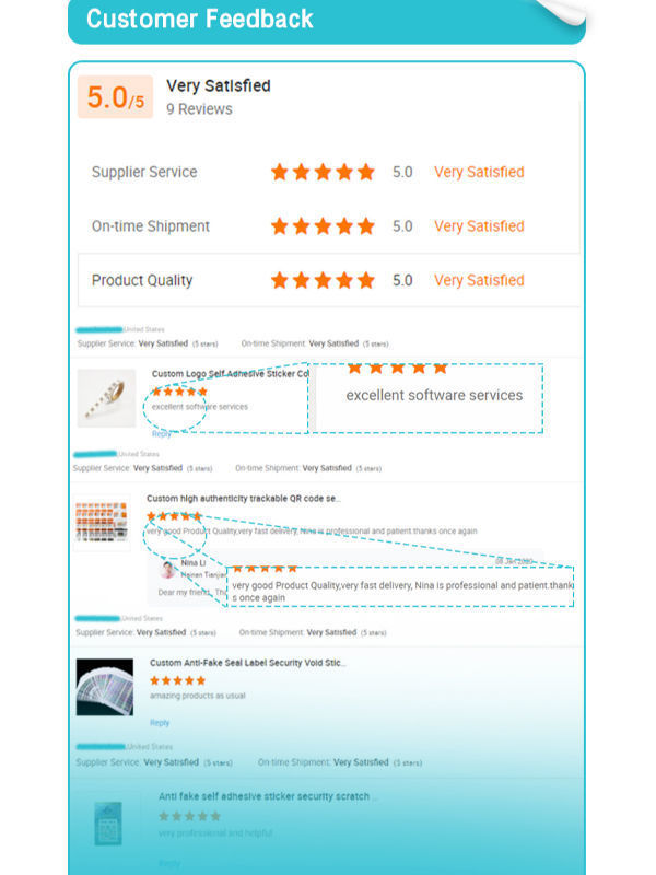 Custom anti-counterfeiting qr code label, barcode security label ...