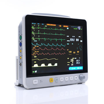 China Multifunctional patient monitor E12 TFT color LCD ECG monitor and ...