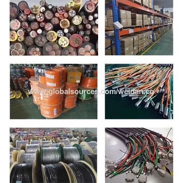 China Weidan Robotic 4X2Pair drag Chain towline Cable on Global Sources ...