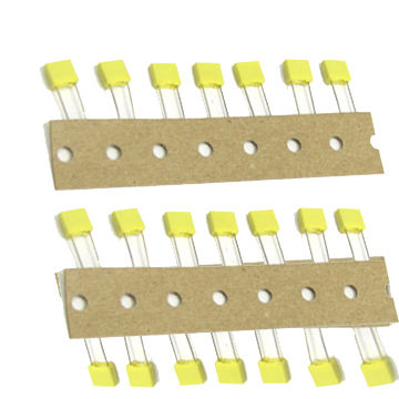 China Mini Box Metalized Polyester Film Capacitors, Suitable for Direct ...