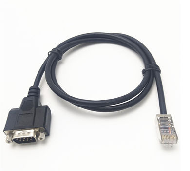 China DB9 male to RJ50 10p10c connecting cable with shielded RJ50 ...