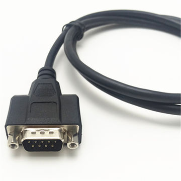 China DB9 male to RJ50 10p10c connecting cable with shielded RJ50 ...