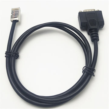 China DB9 male to RJ50 10p10c connecting cable with shielded RJ50 ...