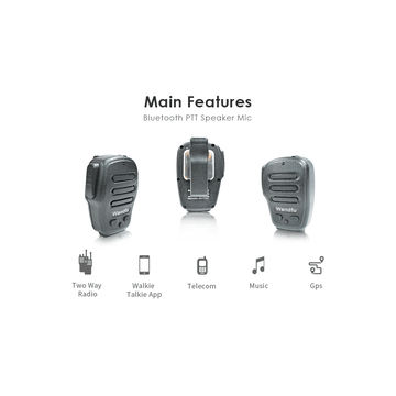 China High Quality Police Two-way Radio Wireless Bluetooth PPT Speaker ...