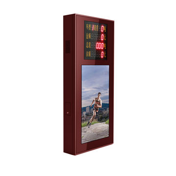 China Outdoor digital signage billboard 55 inch lcd bus stop sign with ...