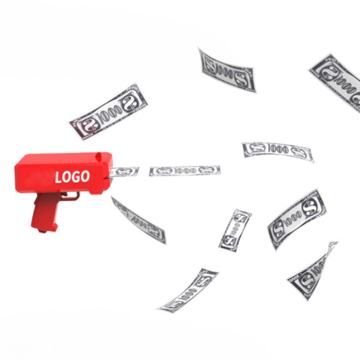 China Money Gun Money Spray Toy Electric Gun Make It Rain Paper Playing ...