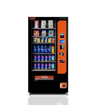 China XY 6 selection small slim vending machine sanks drinks can combo ...