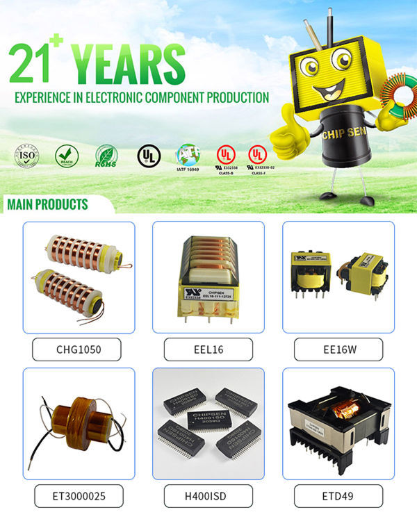 China Silicon Steel Sheet iron Core inductor Winding Coil Winding ...