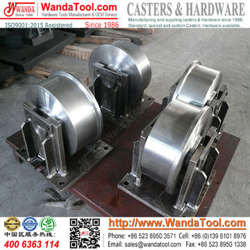 China Single flange track wheel Ø250 transformer wheel caster load 20 ...