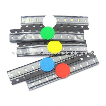 China 2.8-3.6V 80-120mcd 0.60mm Height 1608 Package Purple Chip LED on ...