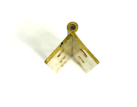 China Strict Quality Control Square Corner Iron Golden Door Hinges on ...