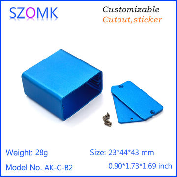 China Amplifier Metal Keypad Iron Enclosure Extruded Aluminum Box For ...