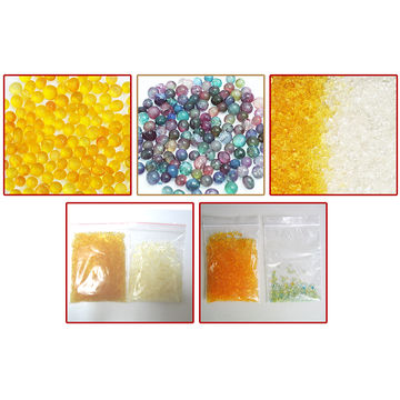 China Orange silica gel color changing desiccant Silicone Beads on ...