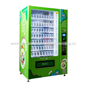 China XY conveyor smart sandwich salad fruit vending machine with ...