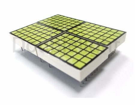 China 3.45mm (1.2") 5×7 Ultra White Dot Matrix LED Displays on Global ...