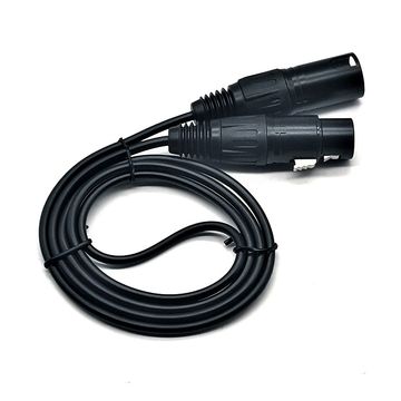 China 1M 4 pin XLR Male to Female Cannon Extension Microphone Cable on ...