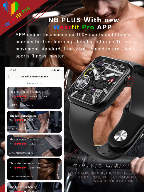 MOMIX Changeable 1.75" IPS Screen Silicone Straps Wireless Charging ...