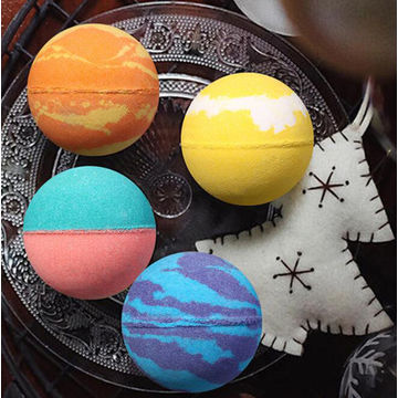 China 6 Colors 100g Bathball Bubble Explosion Bath Salt Ball on Global ...
