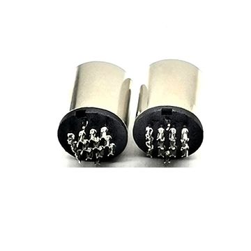China DIN 13 Pin Female Nickel Plating Solder Type Connector on Global ...