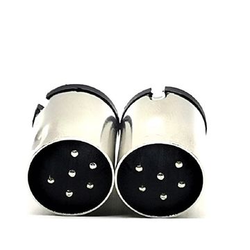 China MINI DIN 8 Pin Male Nickel Plating Solder Type Connector on ...