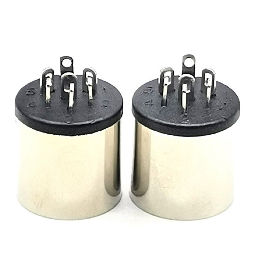 China MINI DIN 8 Pin Female Nickel Plating Solder Type Connector on ...