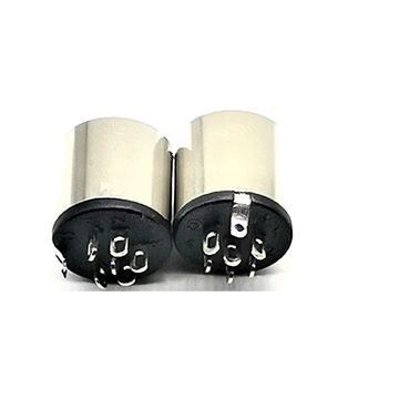 China MINI DIN 8 Pin Female Nickel Plating Solder Type Connector on ...