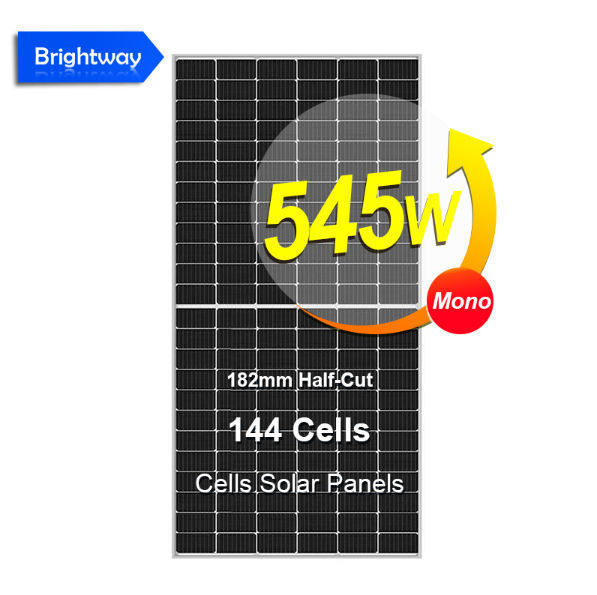 China Monocrystalline 540W 545W Half Cut Cell Roof Solar Panels 9BB Solar Panel Set for Home ...