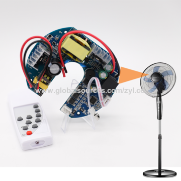 China Ceiling Fan Controller PCB Circuit Board 45W AC DC Kit IR Rmote ...