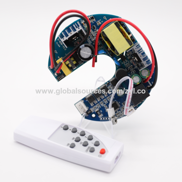 China Ceiling Fan Controller PCB Circuit Board 45W AC DC Kit IR Rmote Control BLDC Brushless ...