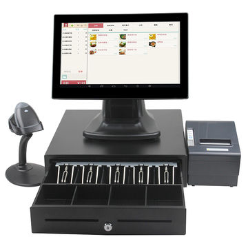 China 15.6 Inch Android 7.1 Capacitive Touchable POS System, Supporting Windows POS System on ...