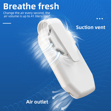 China Portable fan for face mask wearable air circulation mask fan mask ...