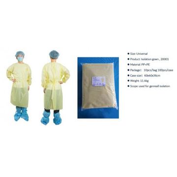 China Disposable isolation gown uniforms surgical and gowns isolation ...
