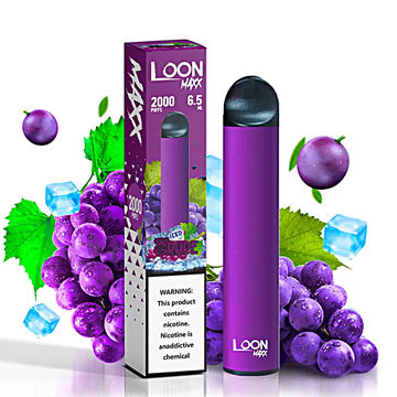 China Newest Original Loon Maxx 2000 puff Wholesale Disposable Vape OEM ...